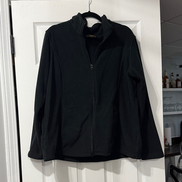 Bass Pro Shops | Jackets & Coats | Bass Pro Shops Black Fleece Jacket ...